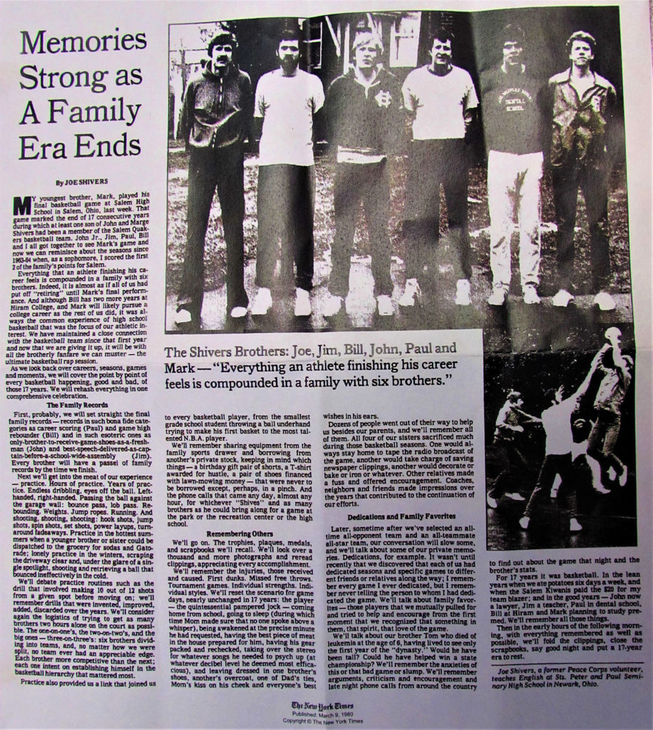 The name ‘Shivers’ resonates through generations | News, Sports, Jobs ...